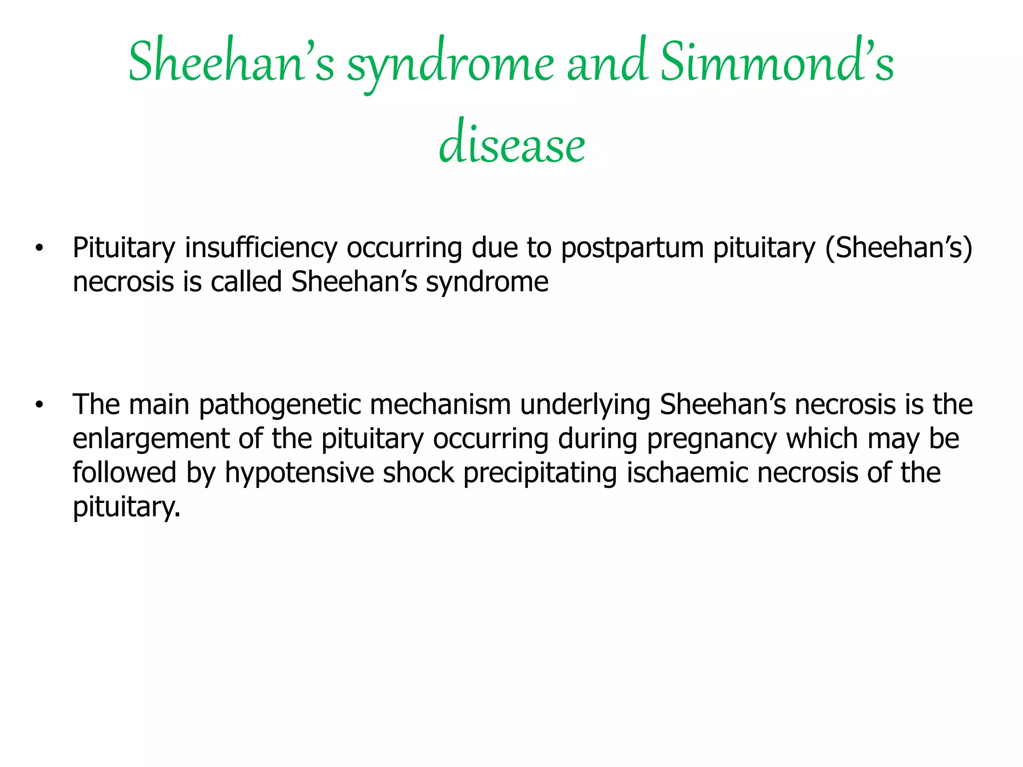 PITUITARY GLAND PATHOLOGY | PPTX