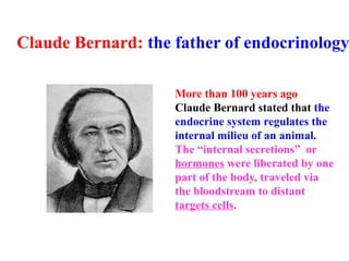 The Endocrine System classifications and functions of all ductless ...