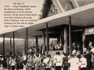 1932 - The end of absolute rule | PPT