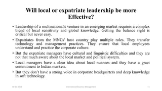 The end of corporate imperialism | PPTX