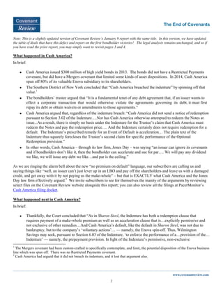The End of Bond Covenants | PDF | Business Accounting & Finance | Business