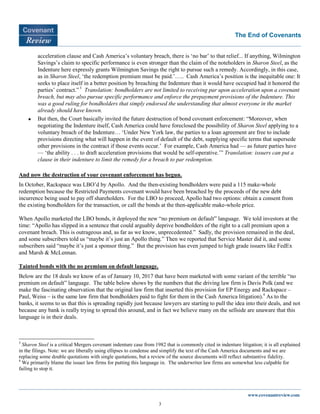 The End of Bond Covenants | PDF | Business Accounting & Finance | Business
