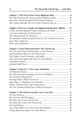 The End of the Church Age ... and After | PDF