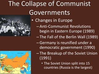 The end of the cold war | PPTX