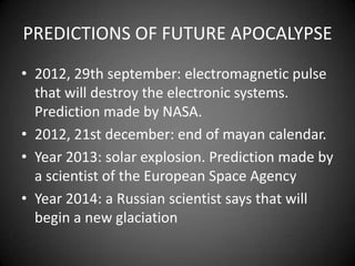 The end the world | PPTX