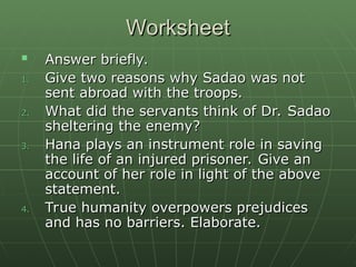 The Enemy.ppt english english class 12 hi | PPT
