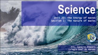 The Energy of Waves | PPTX