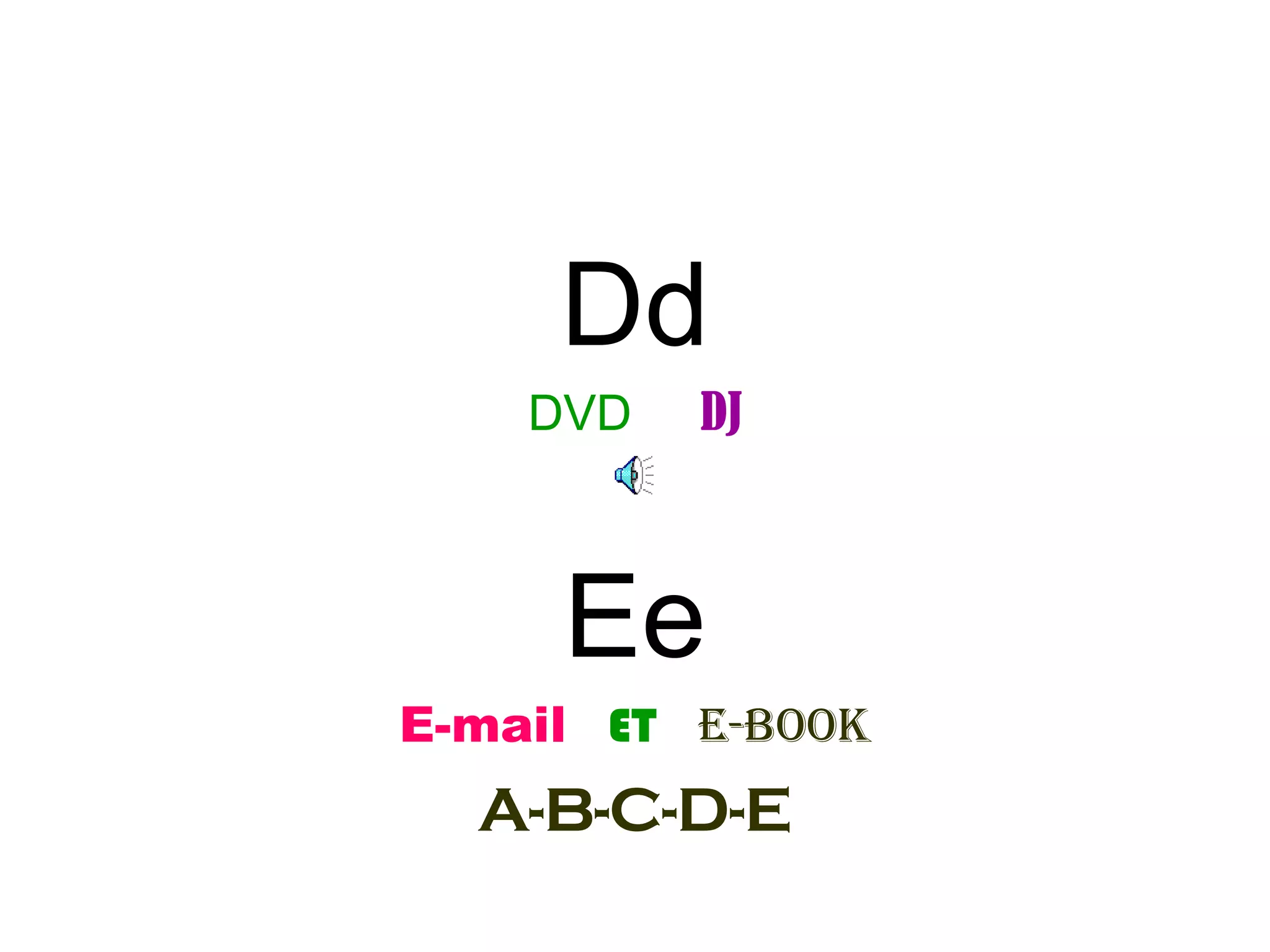 The english alphabet | PPT