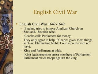 English Civil War - The very short version | PPT