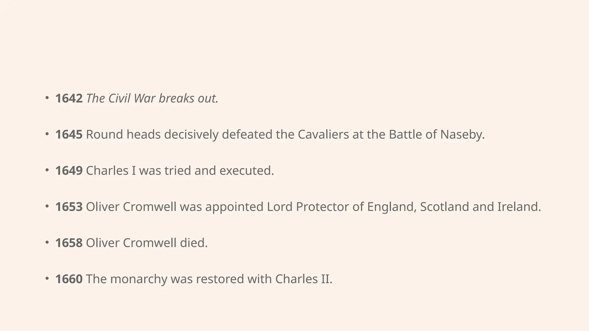 The English Civil War (cromwell restoration etc).pptx