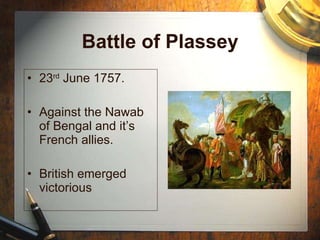 The english east india company final | PPT