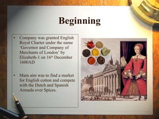 The english east india company final | PPT