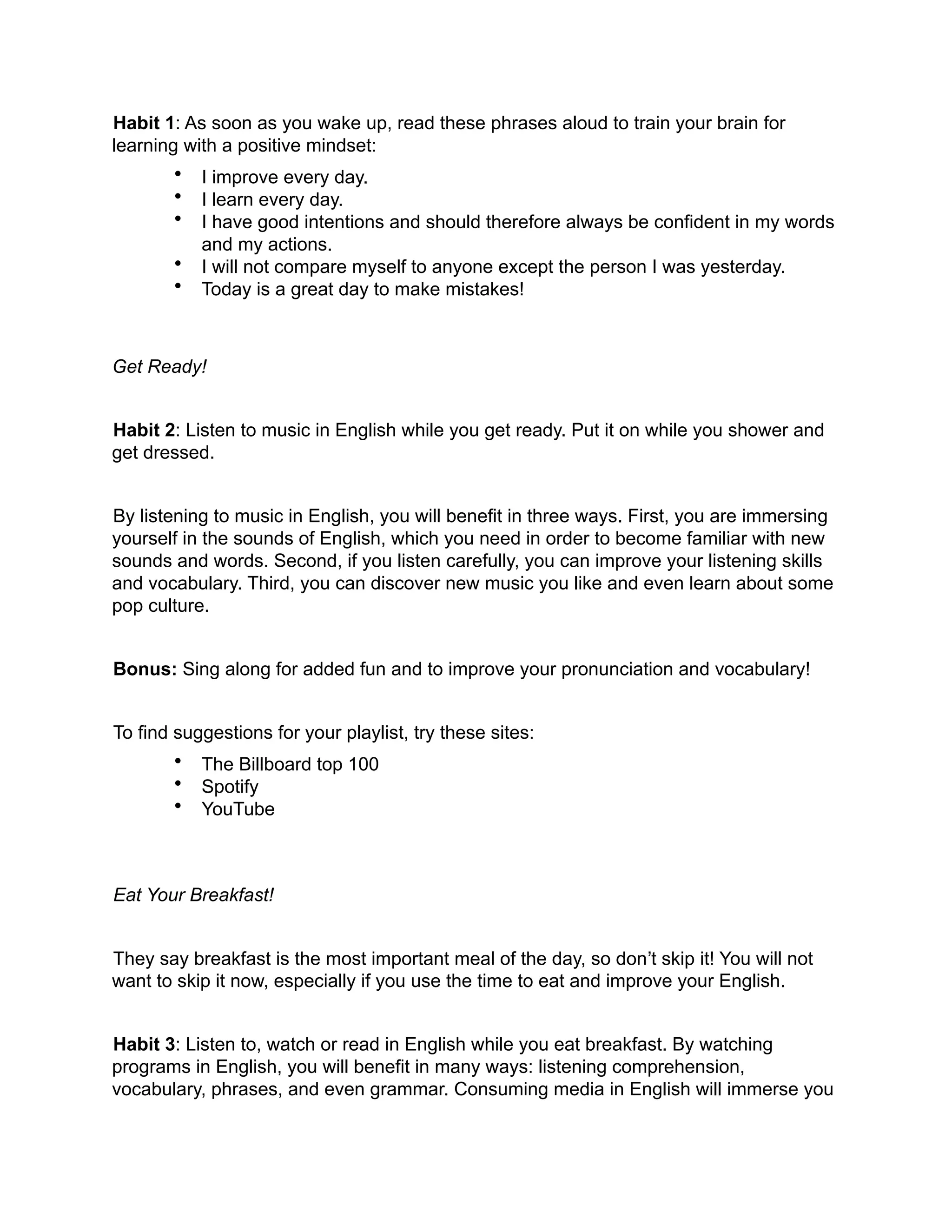 The english fluency_formula | PDF