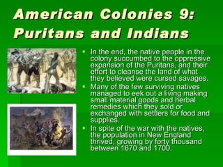 The english in north america | PPT
