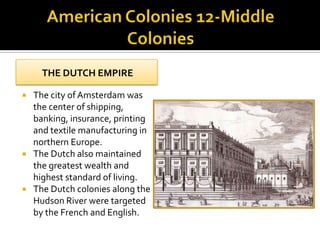 The english in north america | PPTX