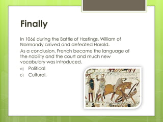 The english language | PPTX