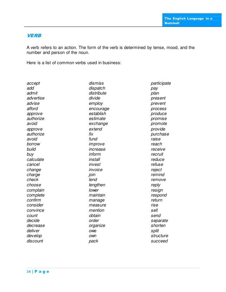 The english language in a nutshell preview