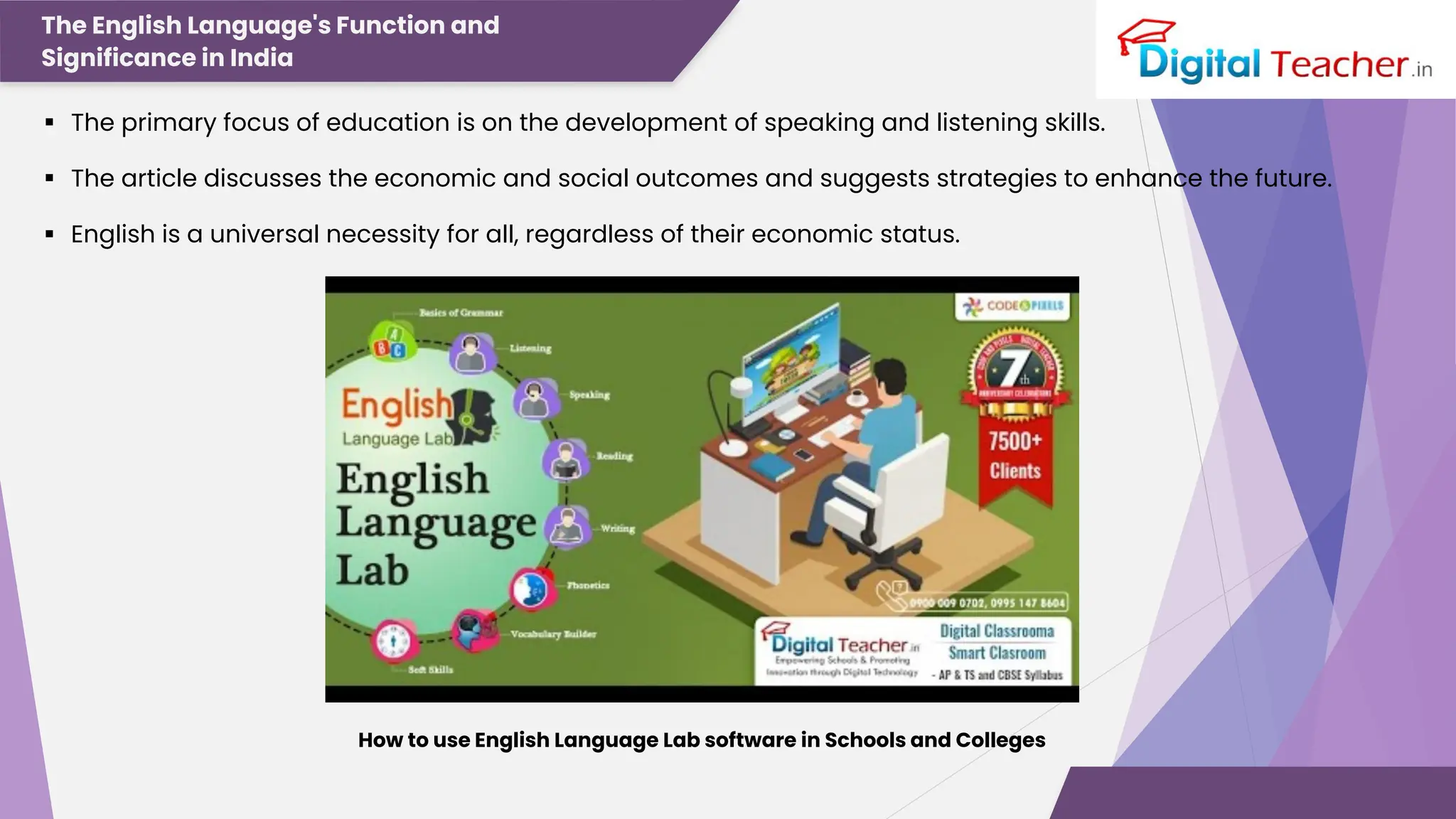 The English Language's Function and Significance in India | PDF