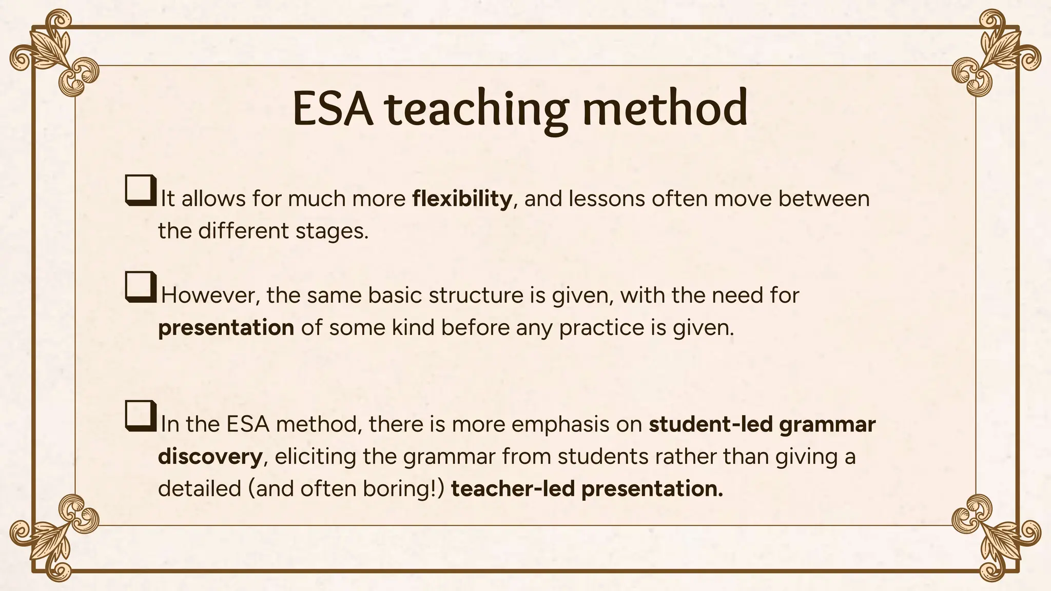 The English Language Teaching Frameworks by Ayoub Oubla & Zakaria El Kouzouni | PPTX