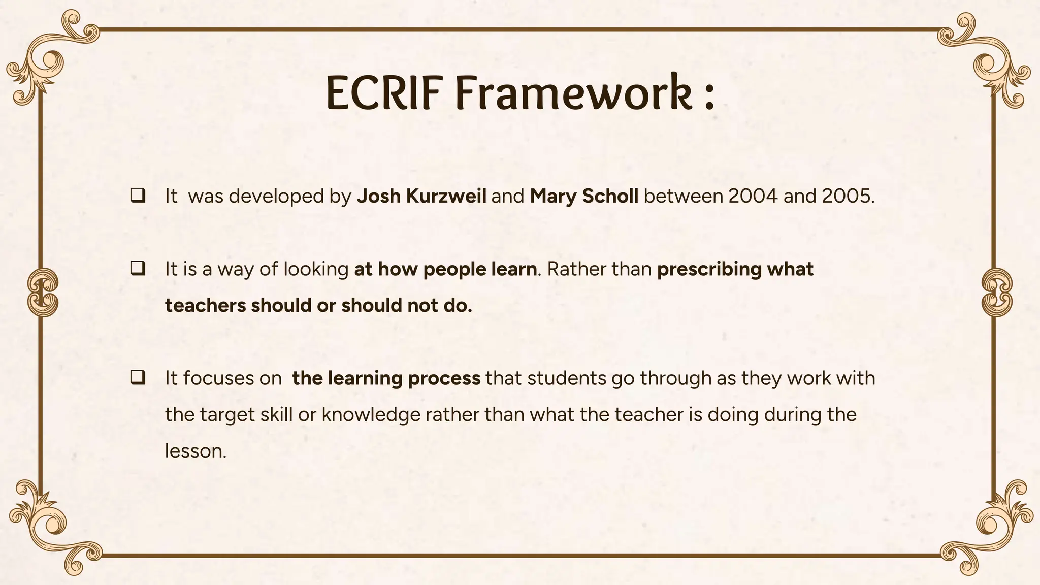 The English Language Teaching Frameworks by Ayoub Oubla & Zakaria El Kouzouni | PPTX