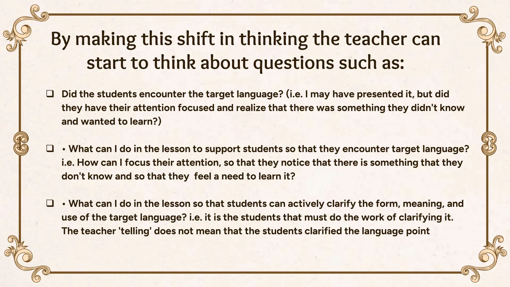 The English Language Teaching Frameworks by Ayoub Oubla & Zakaria El ...