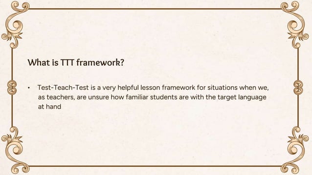 The English Language Teaching Frameworks by Ayoub Oubla & Zakaria El Kouzouni | PPTX