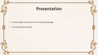 The English Language Teaching Frameworks by Ayoub Oubla & Zakaria El Kouzouni | PPT