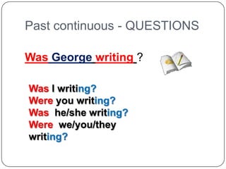 The english lesson past continuous | PPT
