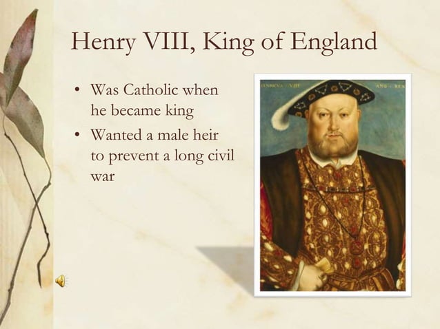 The English Reformation (F2010) | PPT
