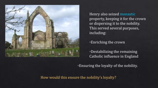 The english reformation powerpoint | PPTX