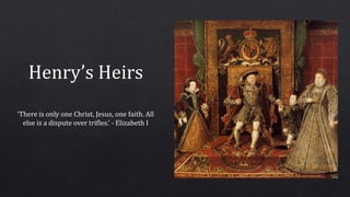 The english reformation powerpoint | PPTX