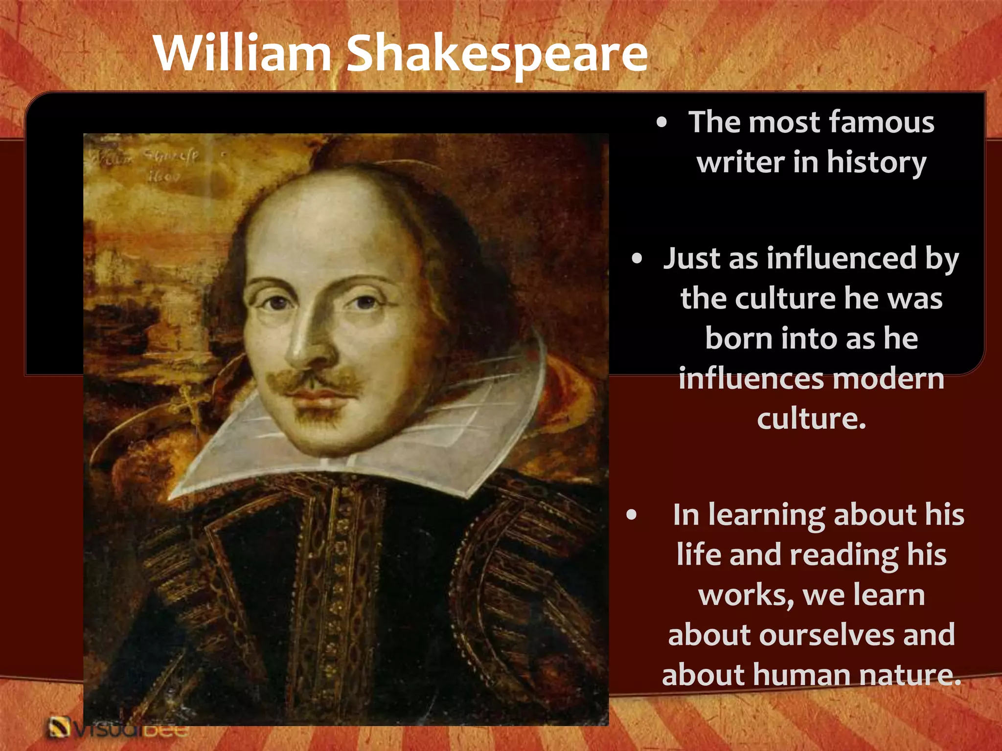The english renaissance and william shakespeare visual bee | PPTX