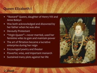 The english renaissance and william shakespeare visual bee | PPTX