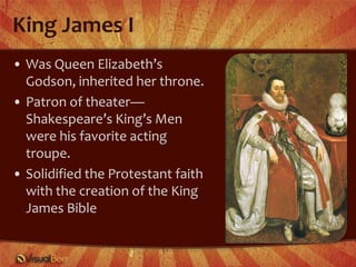 The english renaissance and william shakespeare visual bee | PPTX