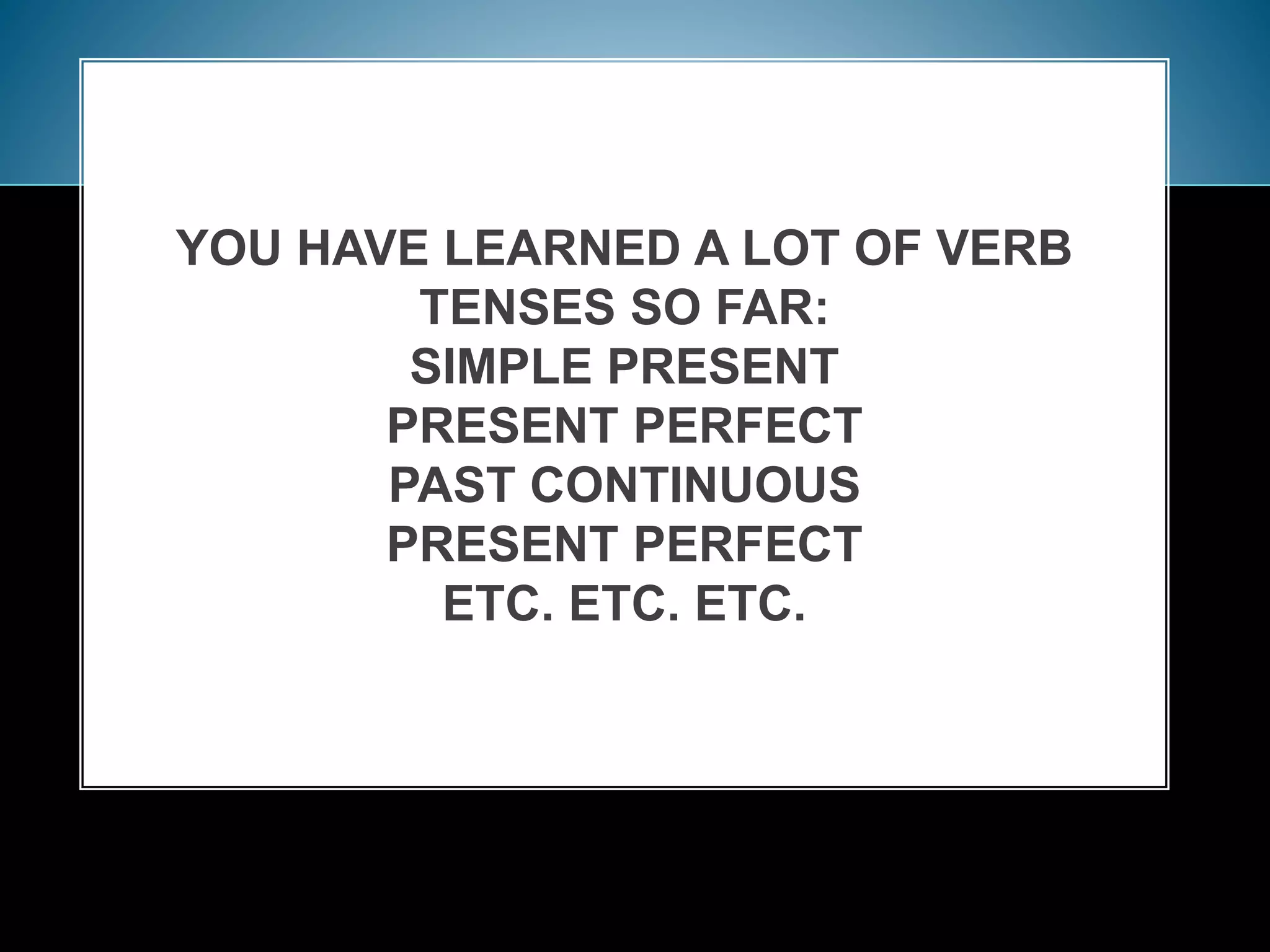 The english subjunctive | PPTX