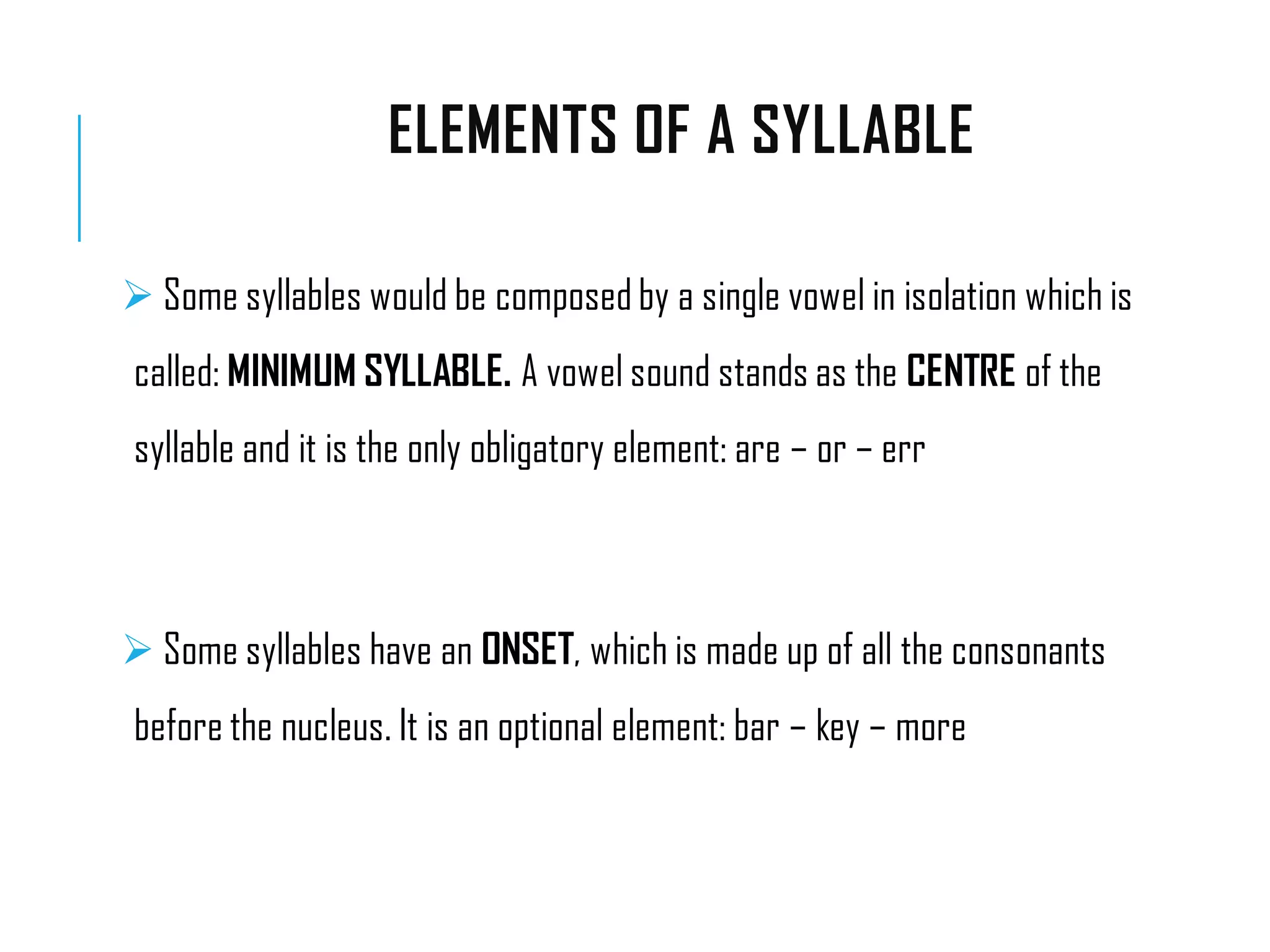 The English Syllable | PDF