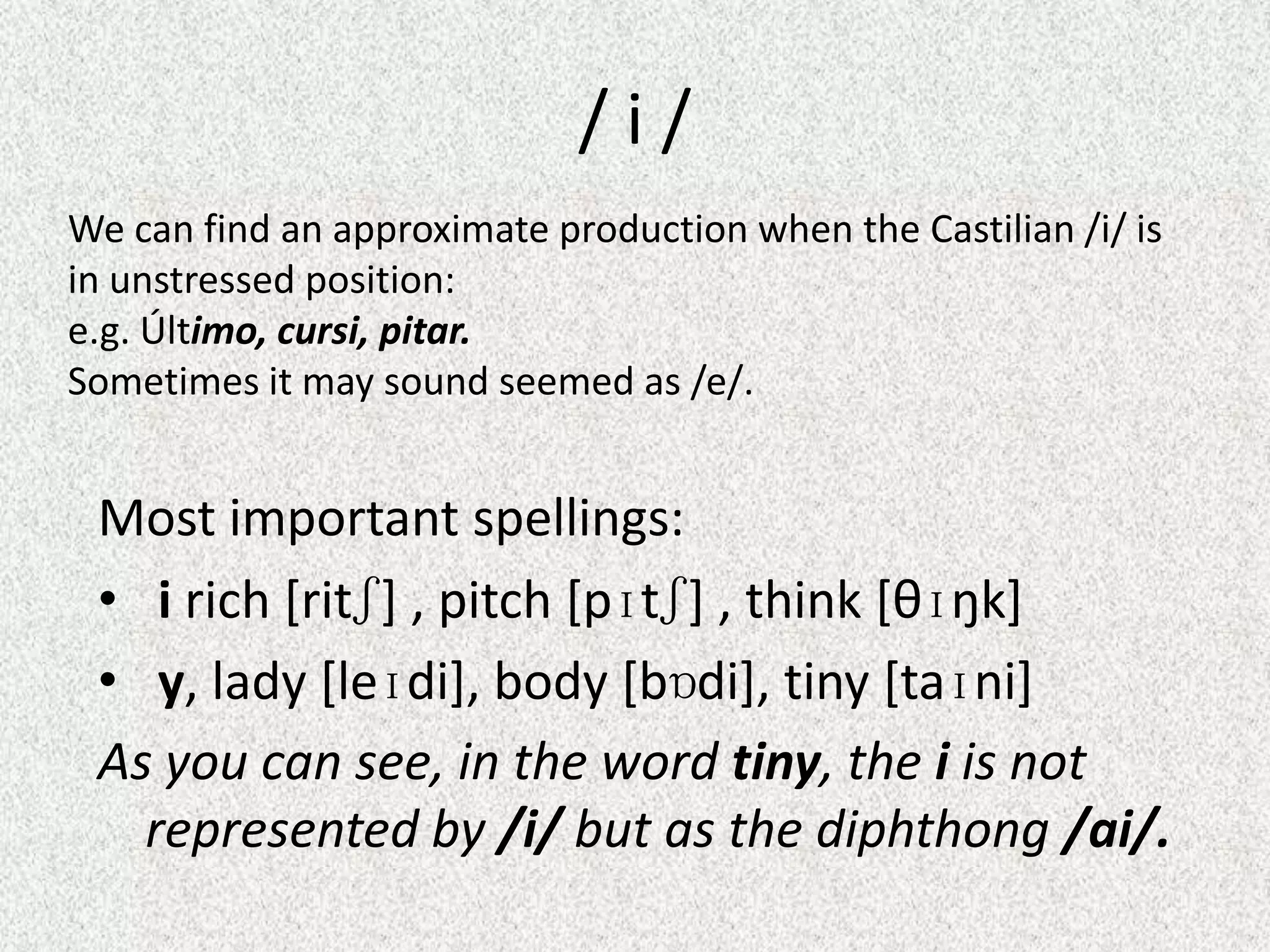 The english vowel system | PPTX
