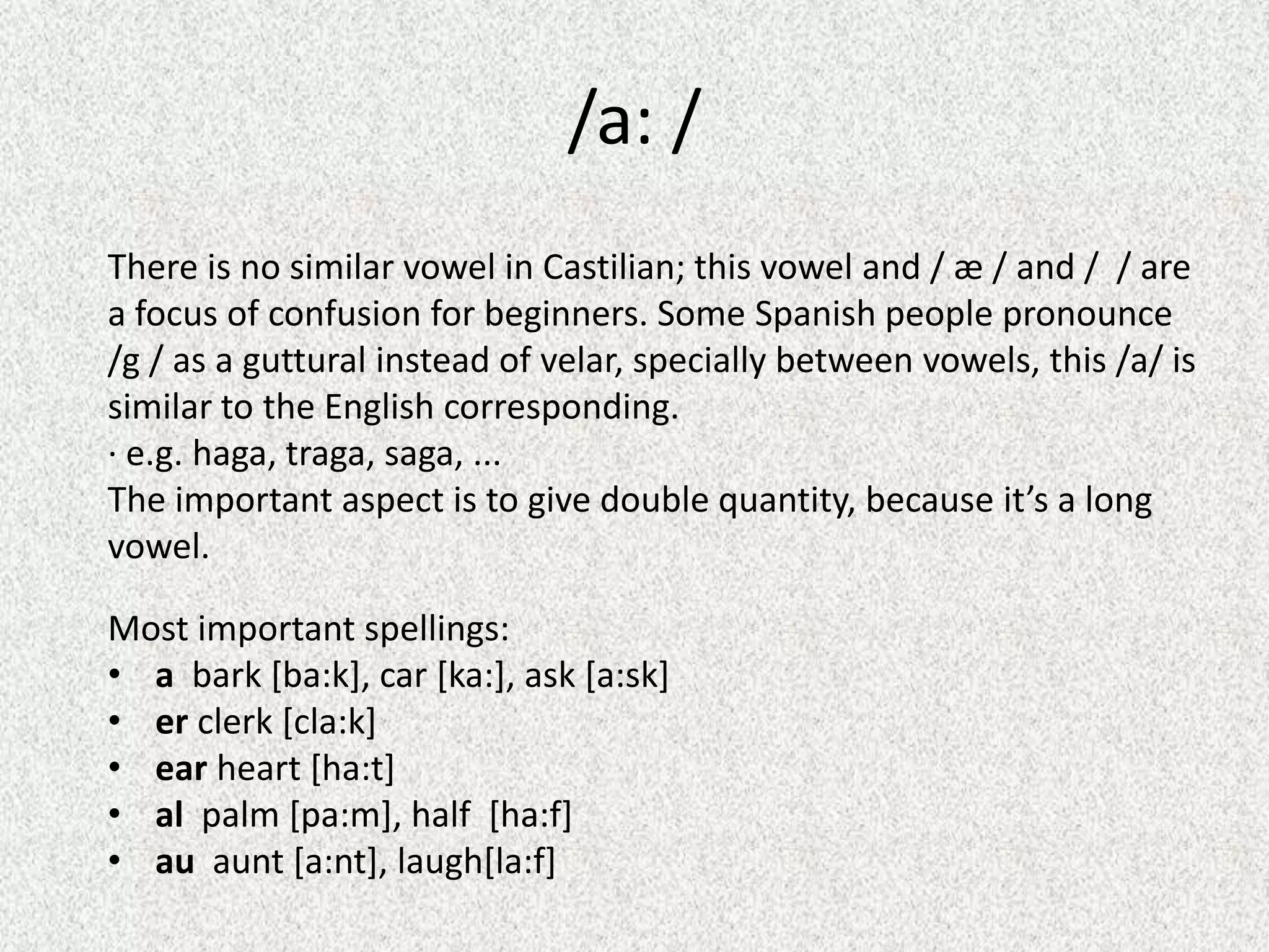 The english vowel system | PPTX