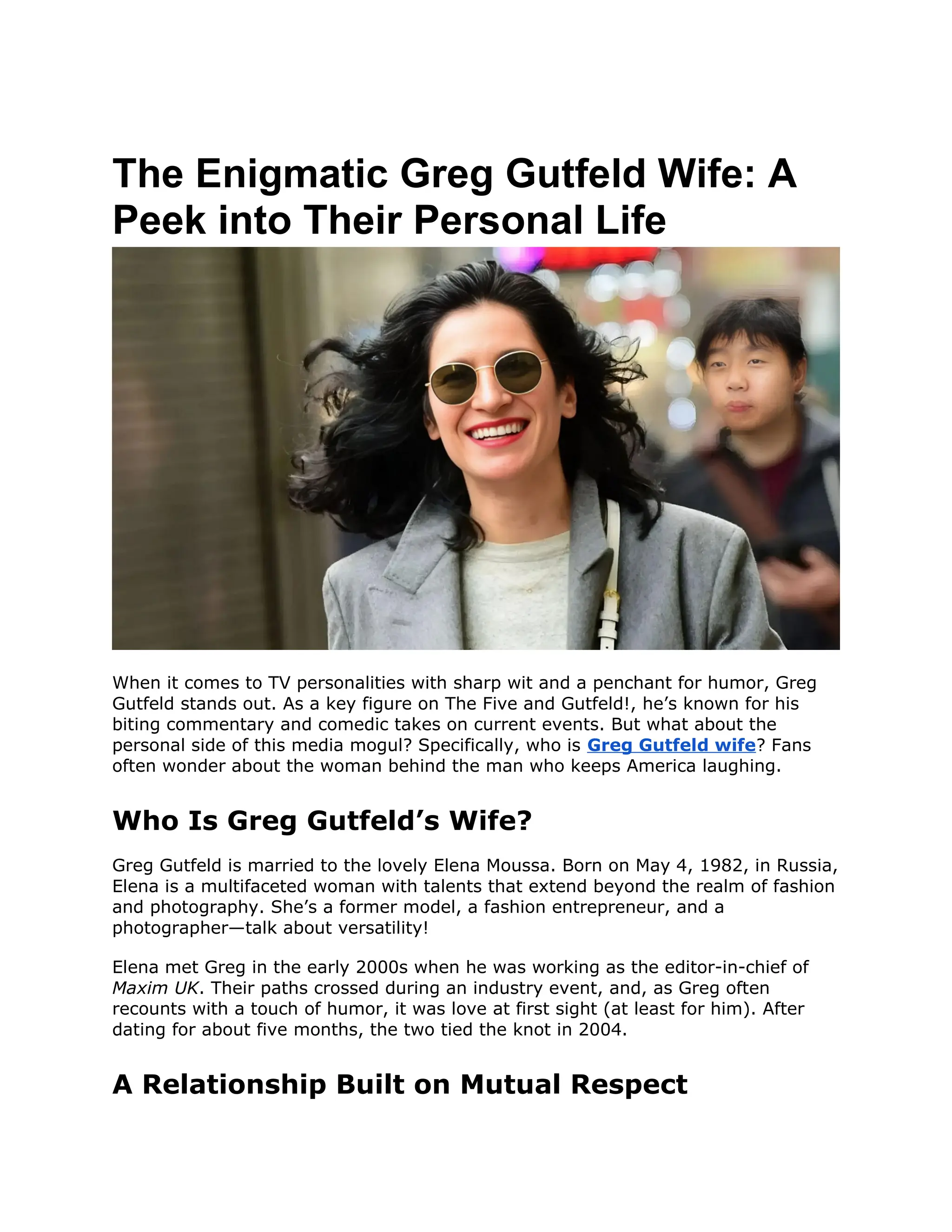 The Enigmatic Greg Gutfeld Wife_ A Peek into Their Personal Life.docx