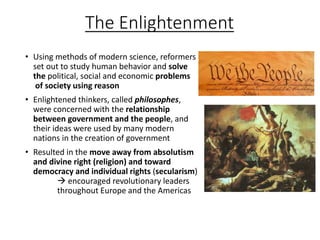The enlightenment | PPT