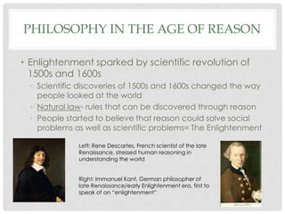 The enlightenment chapter 17 power point | PPTX