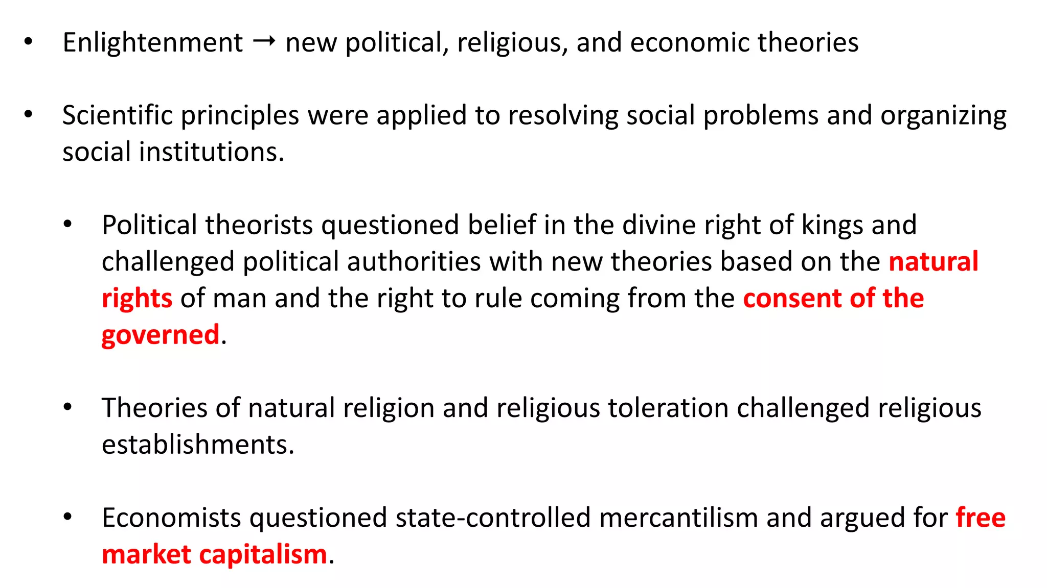 The enlightenment | PPTX