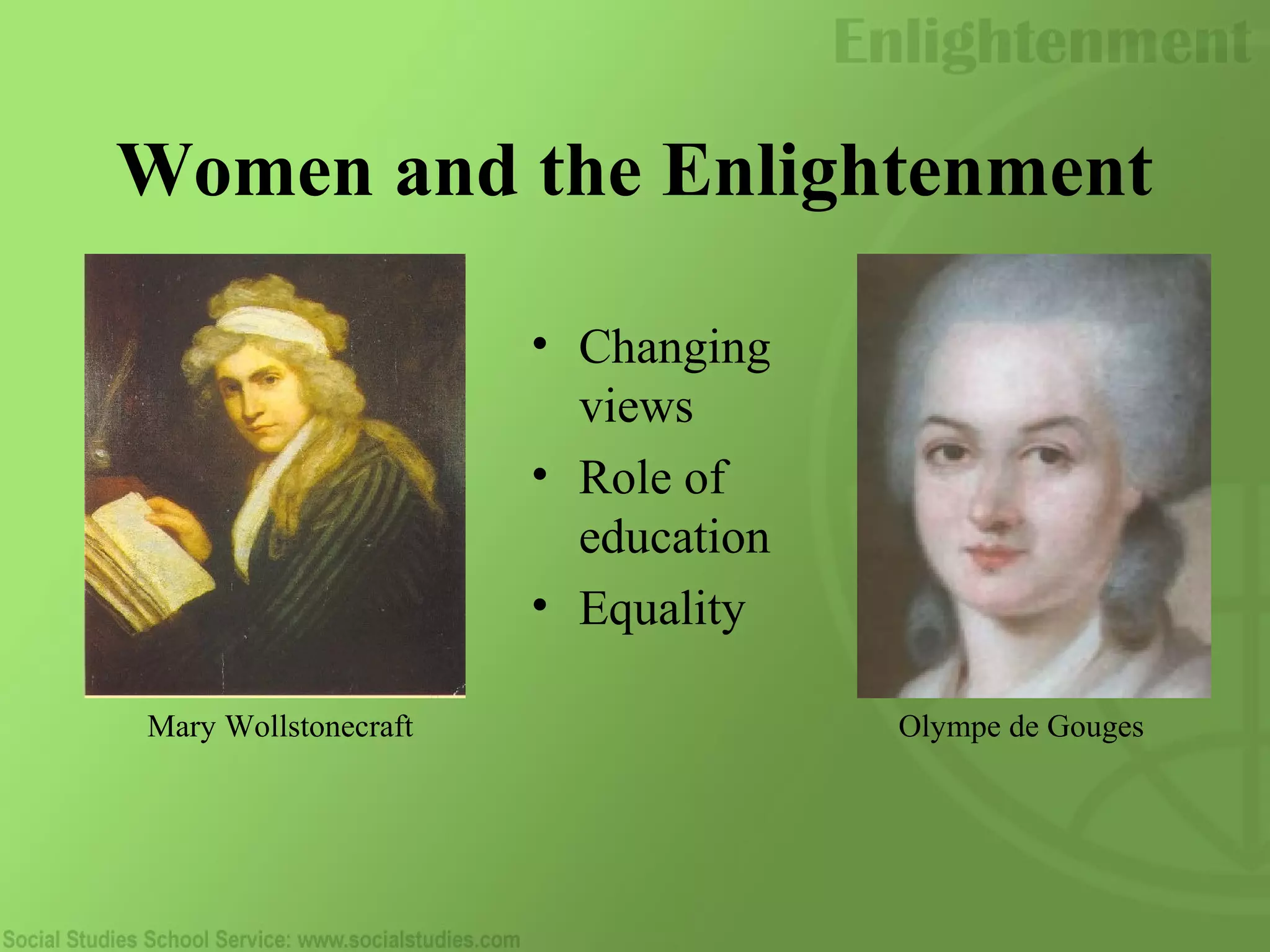The enlightenment power point | PPT