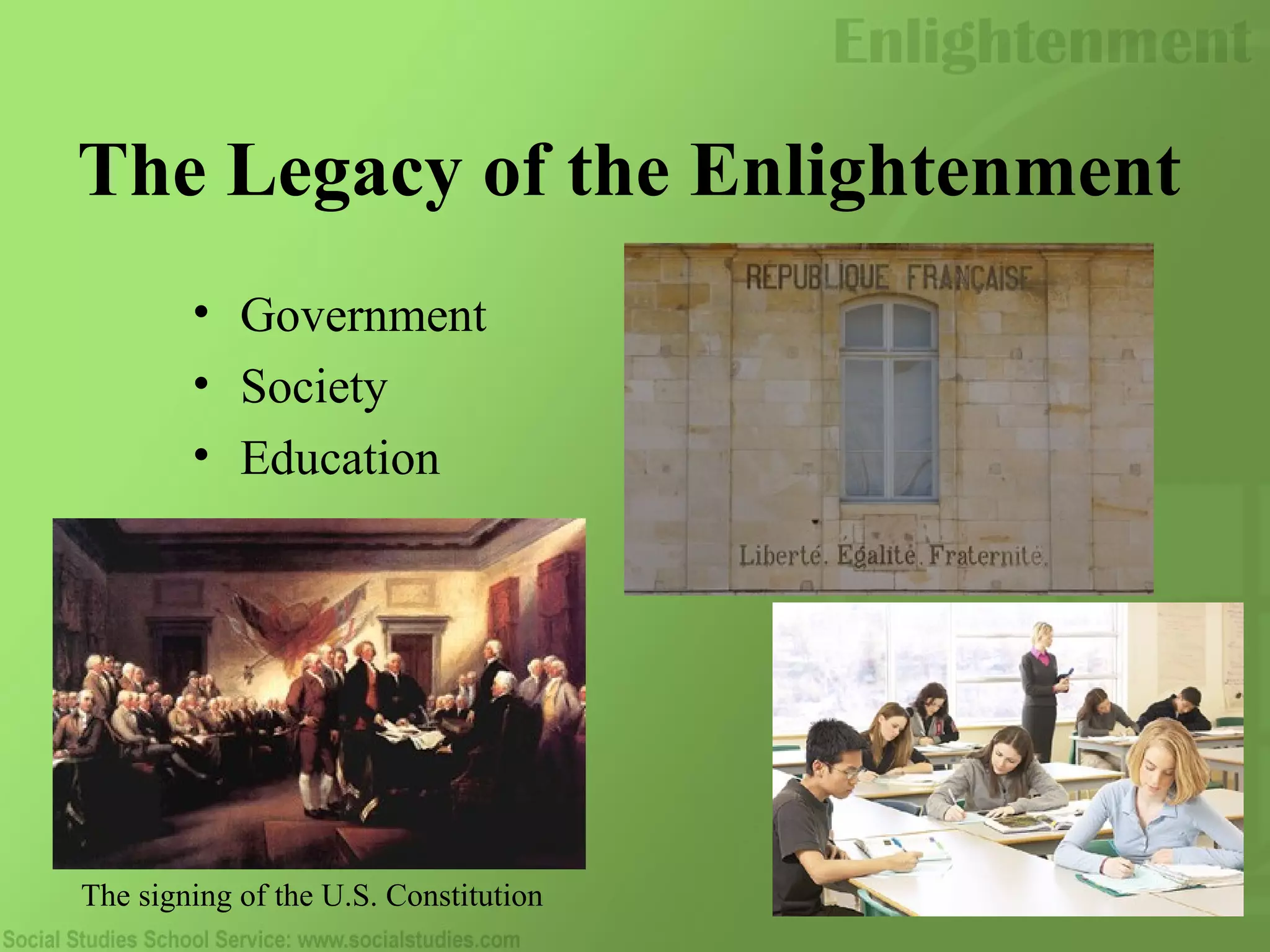 The enlightenment power point | PPT