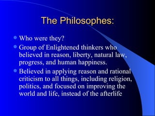 The Enlightenment Power Point.Ppt