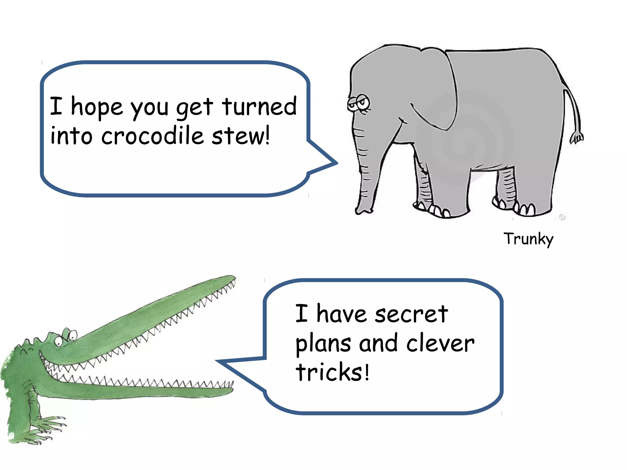 The enormous crocodile | PPT