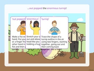 The Enormous Turnip Story and Story Actions.ppt