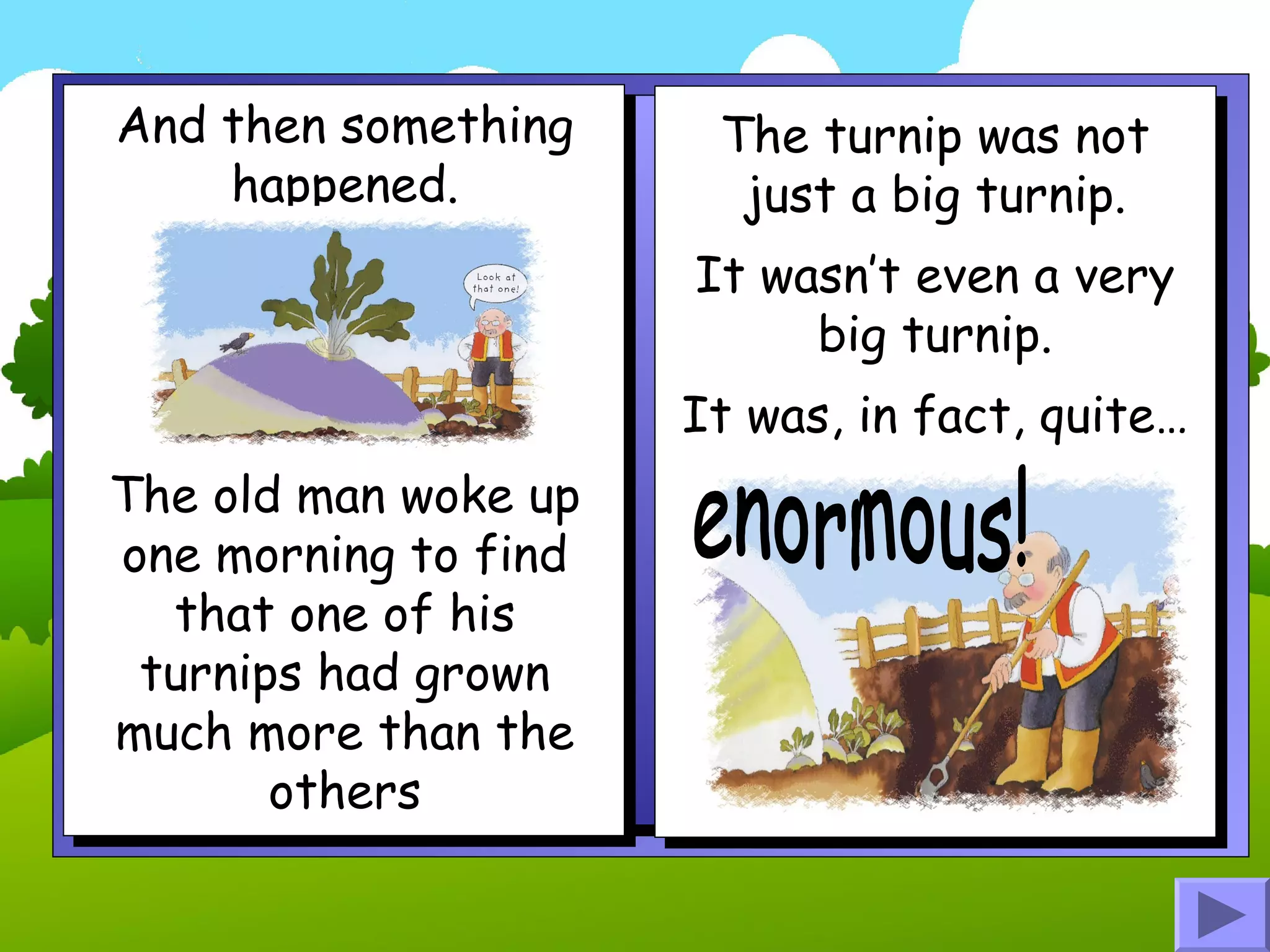 The enormous turnip story book | PPT