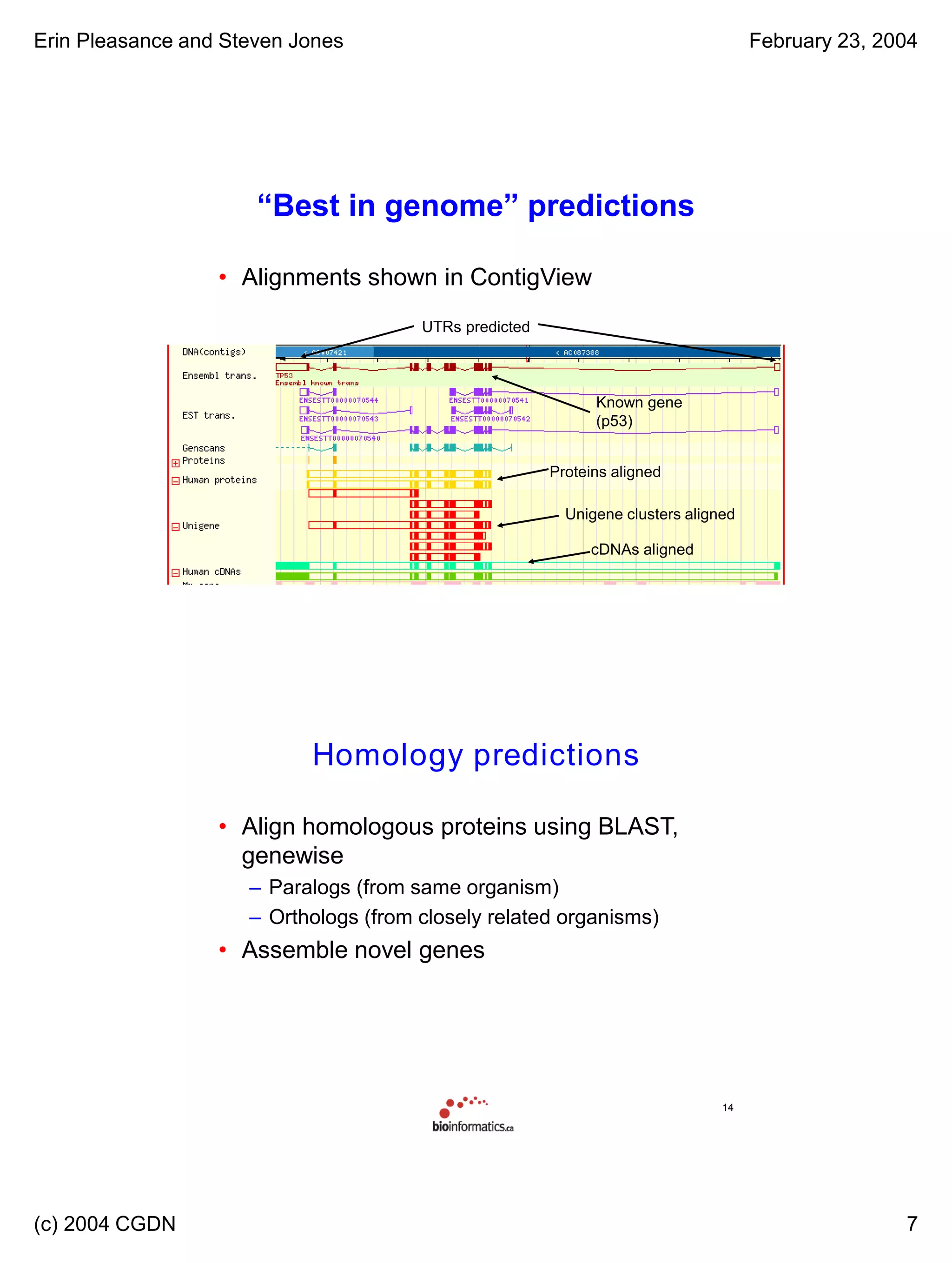 The ensembl database | PDF