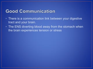 The enteric nervous system—your body’s | PPT